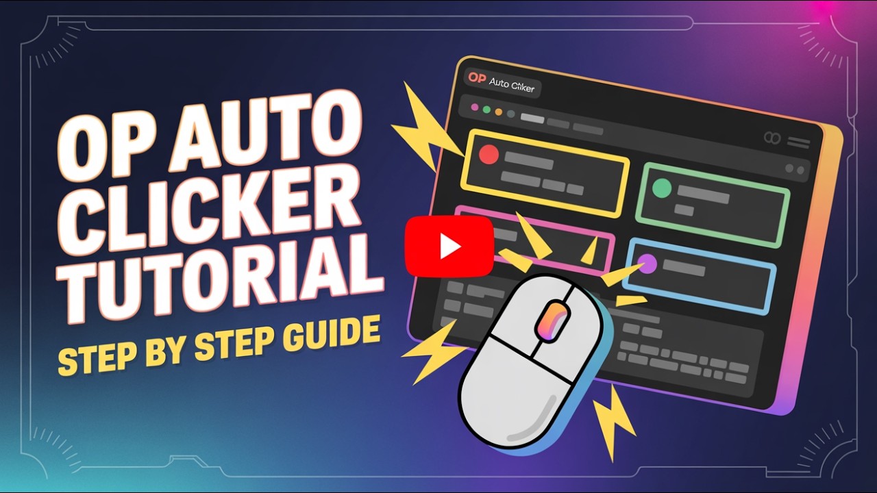How To Use OP Auto Clicker - YouTube