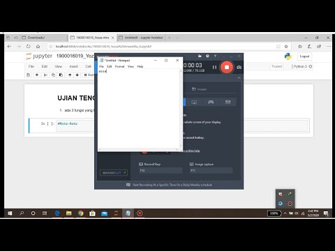 mengubah flowchart ke dalam bentuk python - YouTube