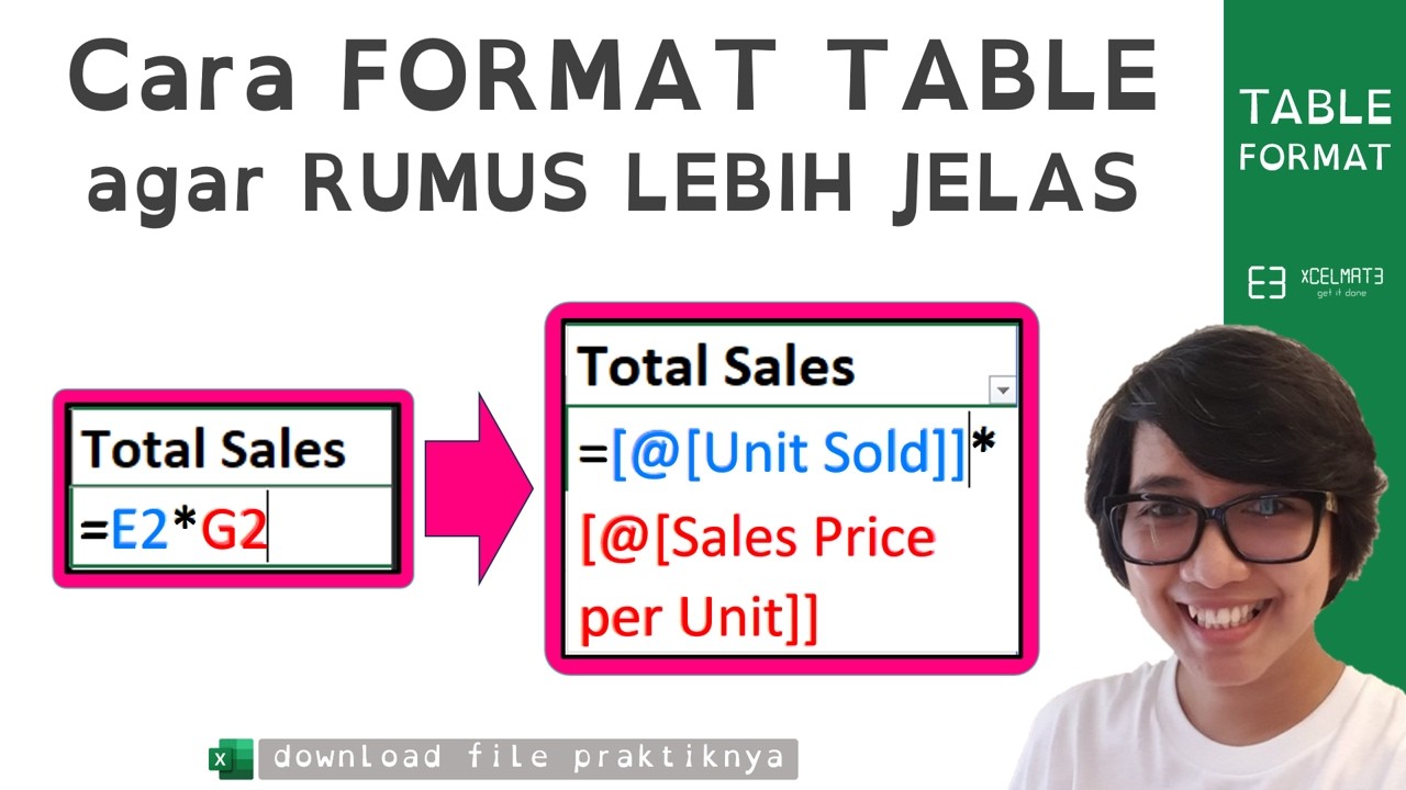 Cara Membuat Tabel di Excel agar Lebih Jelas dan Rapi! - YouTube