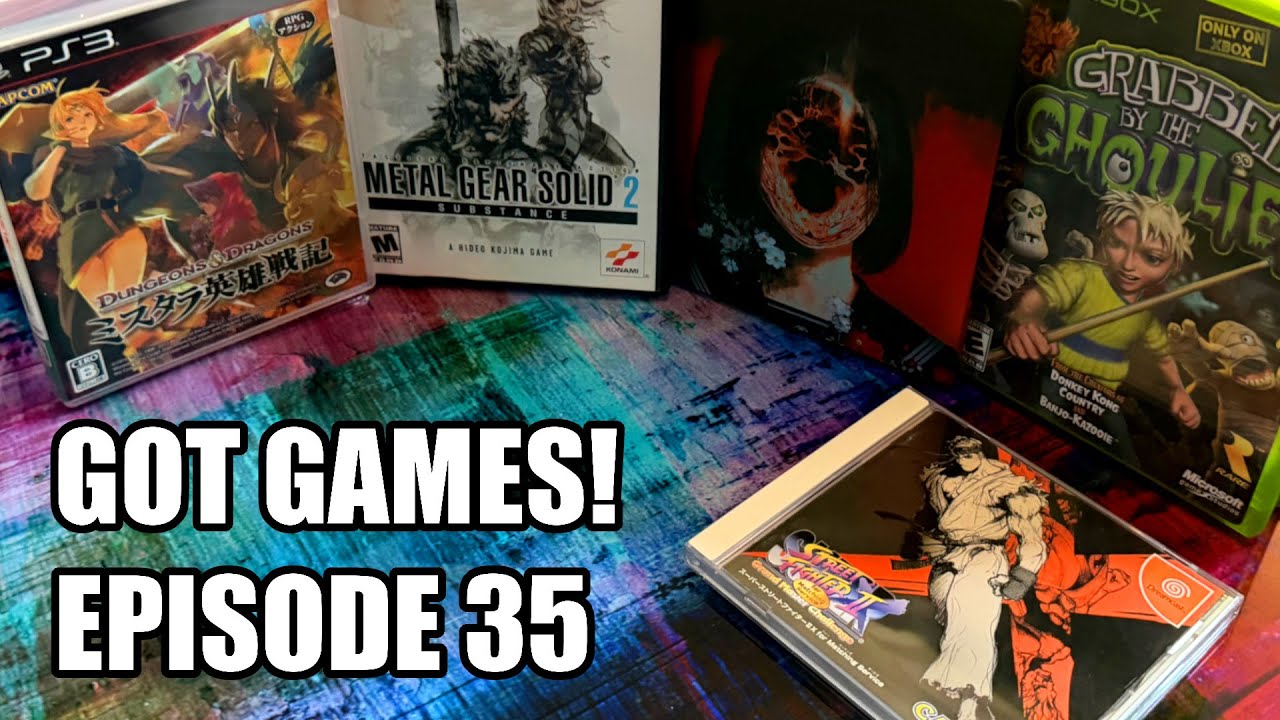 Got Games! Episode 35 - Collection Update - New Dreamcast, Playstation ...
