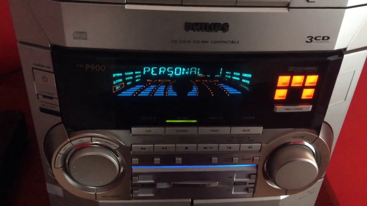 Philips FWP900 Stereo System - YouTube