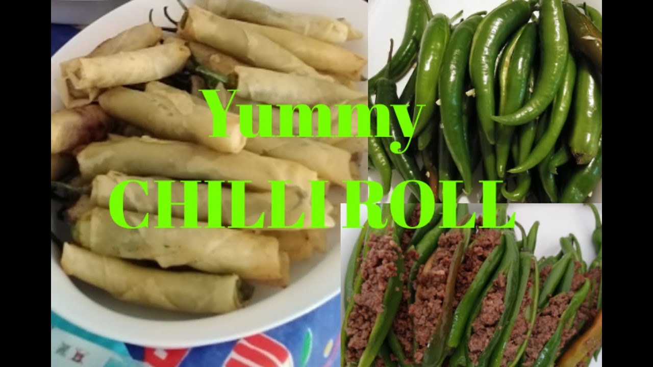 Easy yummy chilli rolls - YouTube