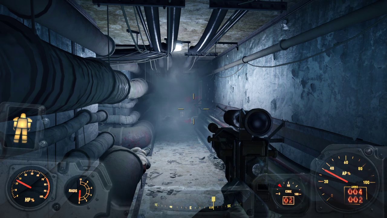 Fallout 4 - Retrieve Mary's Locket at USAF Satellite Station - YouTube