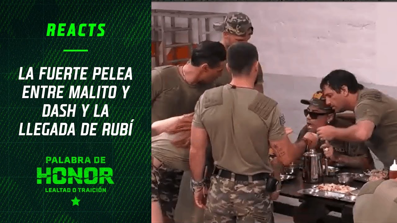 La pelea de Malito y Dash "¿se la creyeron?" | React Palabra de Honor ...