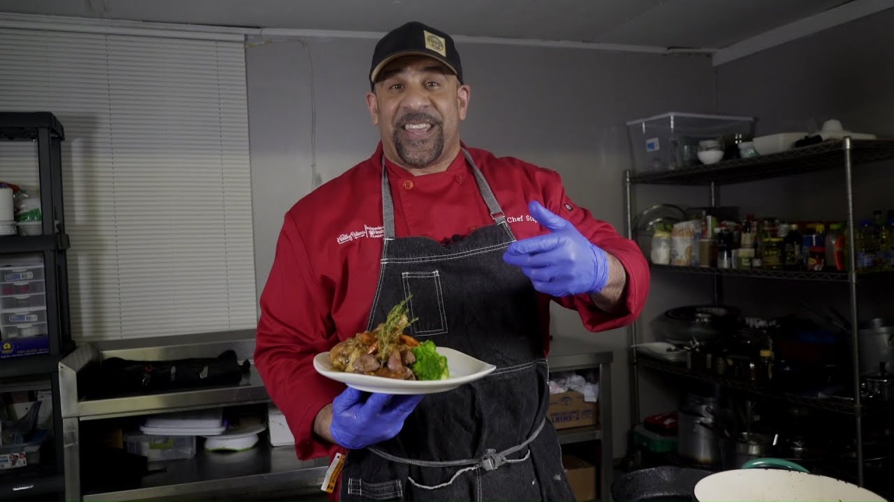 Healthy Options Virtual Cooking Class with Chef Stephen Forman making ...