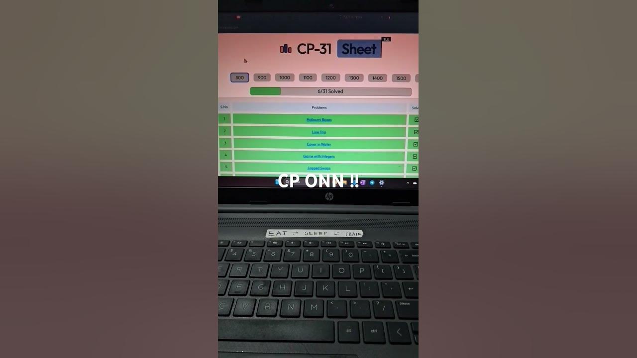 CP SHEET TLE ELIMINATORS @TLE_Eliminators #cp #coding #codeforces - YouTube