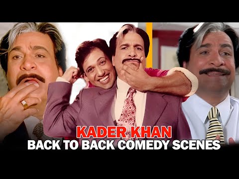 Kader Khan Back To Back Comedy Scenes | Dulhe Raja | #RememberingKaderKhan #KaderKhan