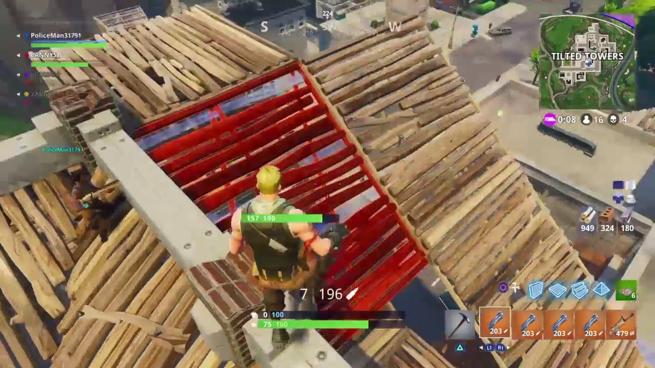 THE POLICE FORCE | Fortnite Solid Gold - YouTube