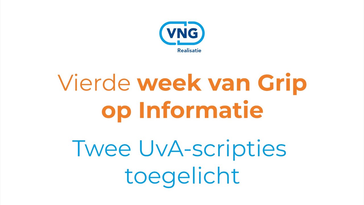 Grip op informatie: Twee UvA-scripties toegelicht 11-11-2021 - YouTube