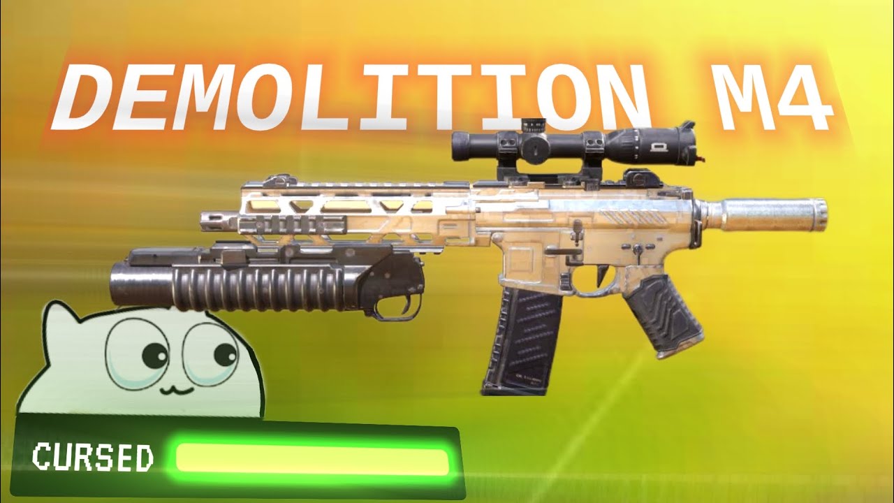 CURSED EDITION M4 DEMOLITION BUILD 💀👌🏻 - YouTube