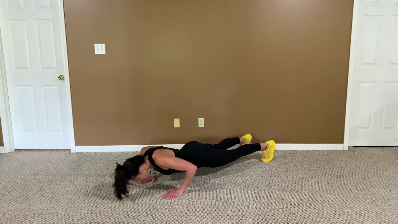 Push Up to Side Plank Rotation - YouTube