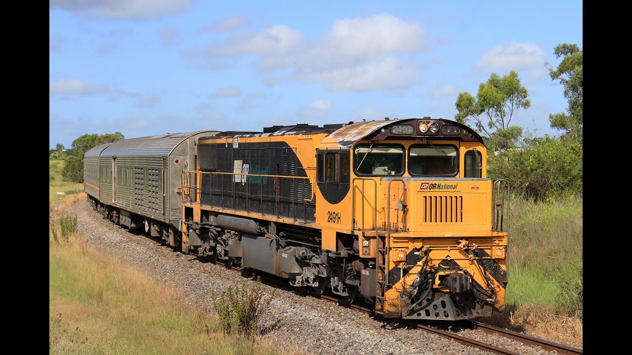 Queensland Trains: Final Inlander service for 2020? - YouTube