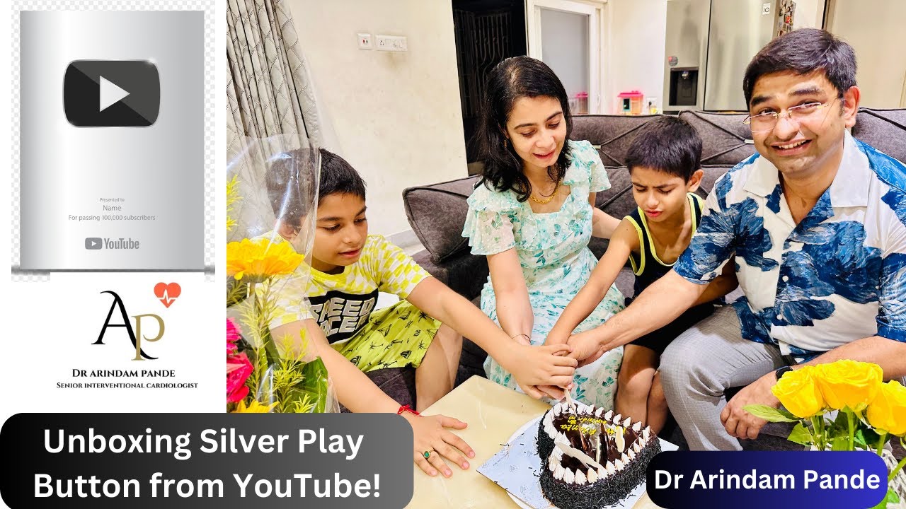 Unboxing Silver Play Button. Thank you YouTube for the Silver Creator Award. Dr Arindam Pande ...