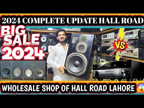 HALL ROAD WHOLE SALE JAPANESE MIXER AMPLIFIER SPEAKER MARKET l ...