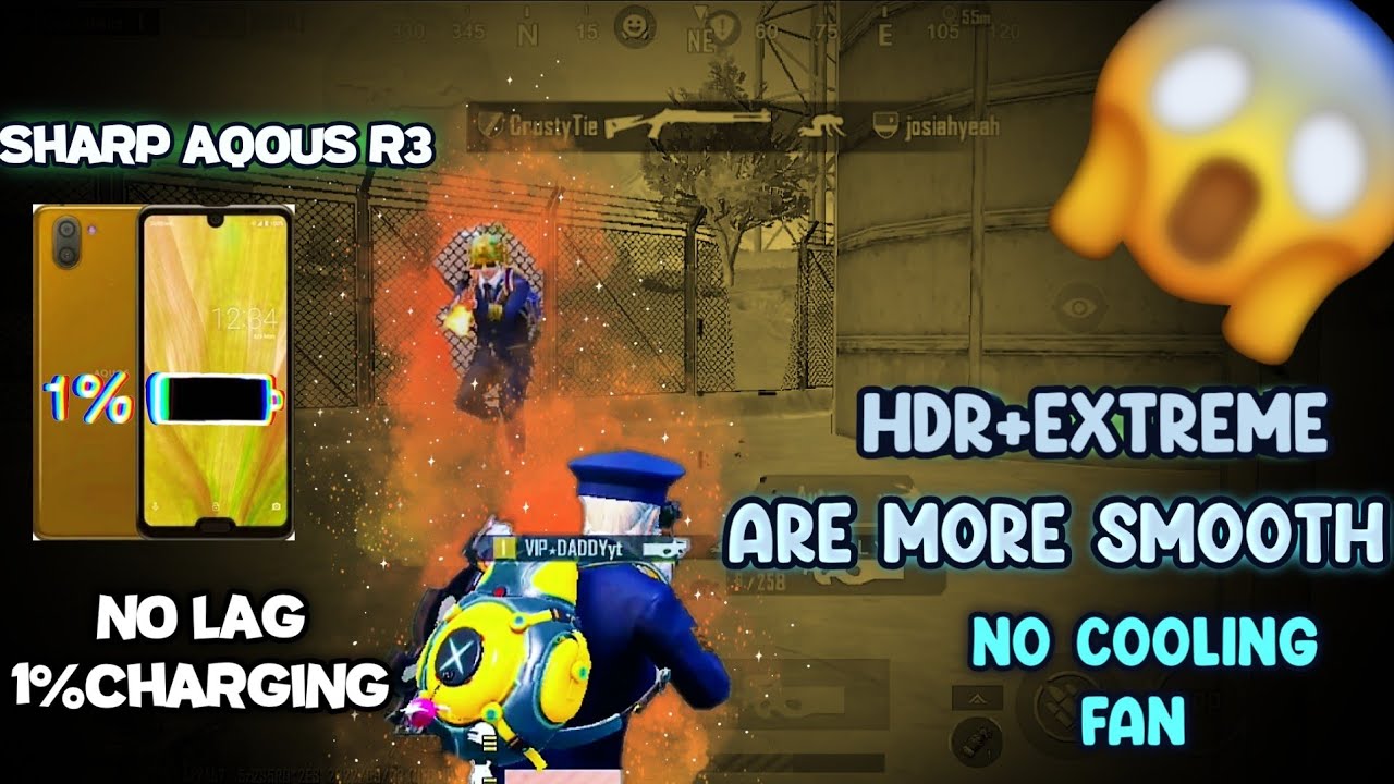 Sharp Aquos r3 HDR+Extreme in Low Battery 🔋 High Graphic Test🔥🥵 | aquos ...