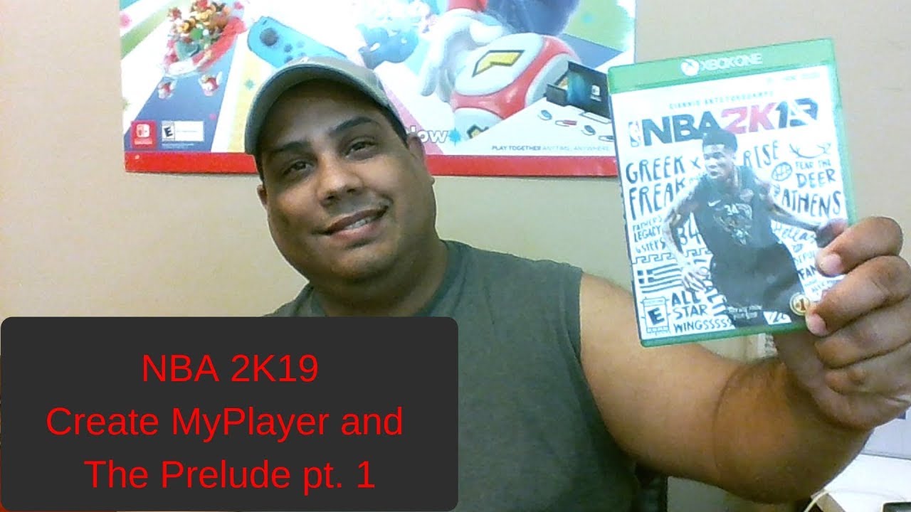 NBA 2K19 My Player Creation Prelude pt 1 - YouTube