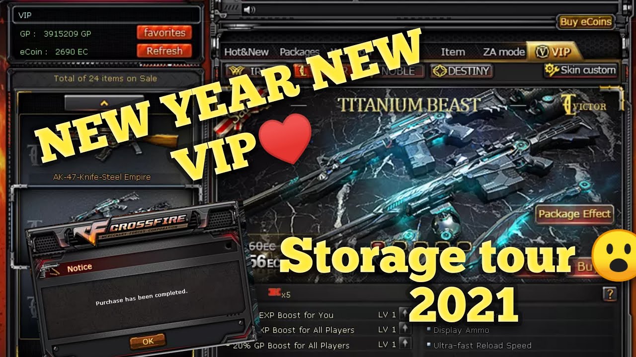 CF PH BUYING NEW VIP TITANIUM BEAST / STORAGE TOUR - YouTube