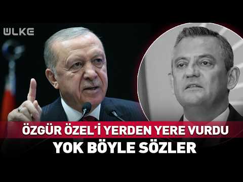 Erdoğan Özgür Özel'i Yerden Yere Vurdu! Yok Böyle Sözler... #sondakika