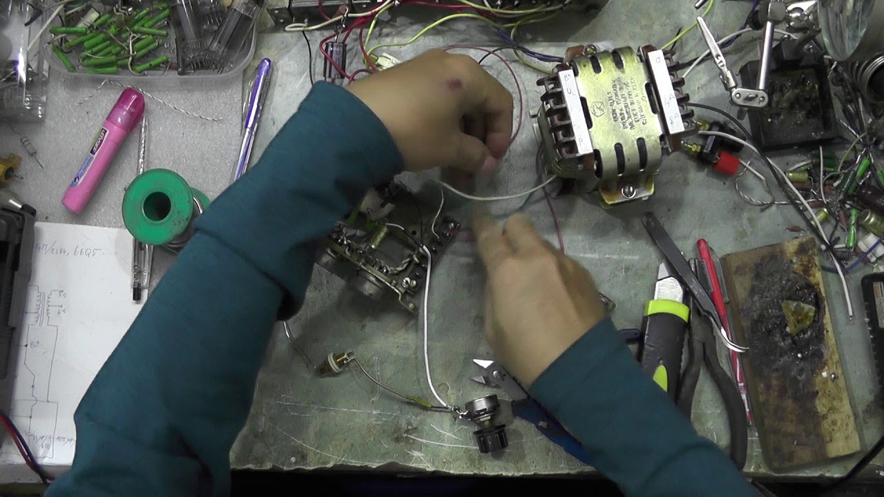 DIY Amplifier 6P14P/EL84, 6BQ5 kiểu SE(P2) Văn Trình: 0963090365 - YouTube