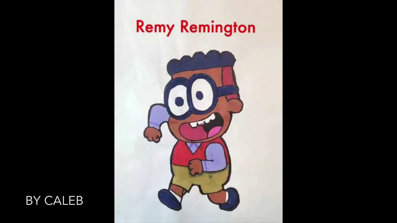 How to draw Remy Remington From Big City Greens - YouTube