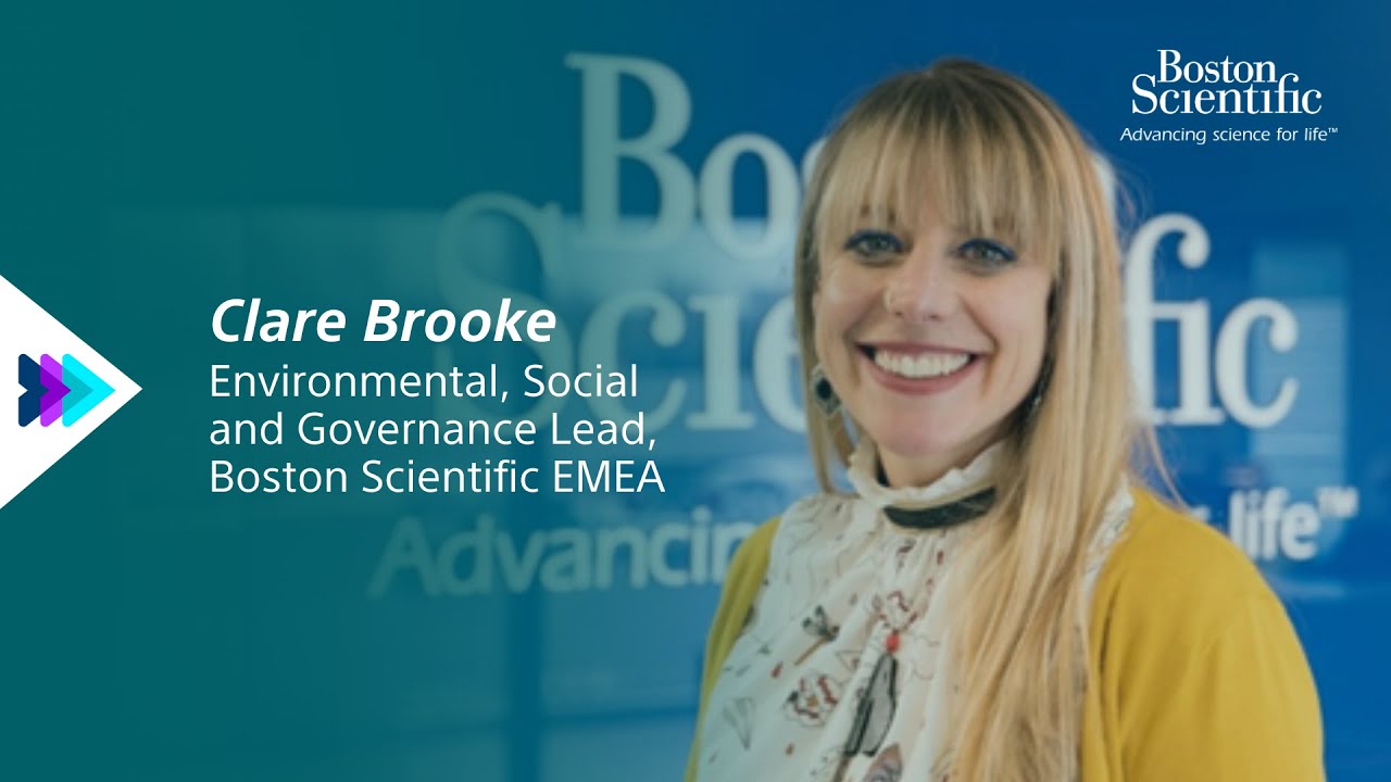 Meet Clare Brooke, ESG Lead for Boston Scientific EMEA - YouTube