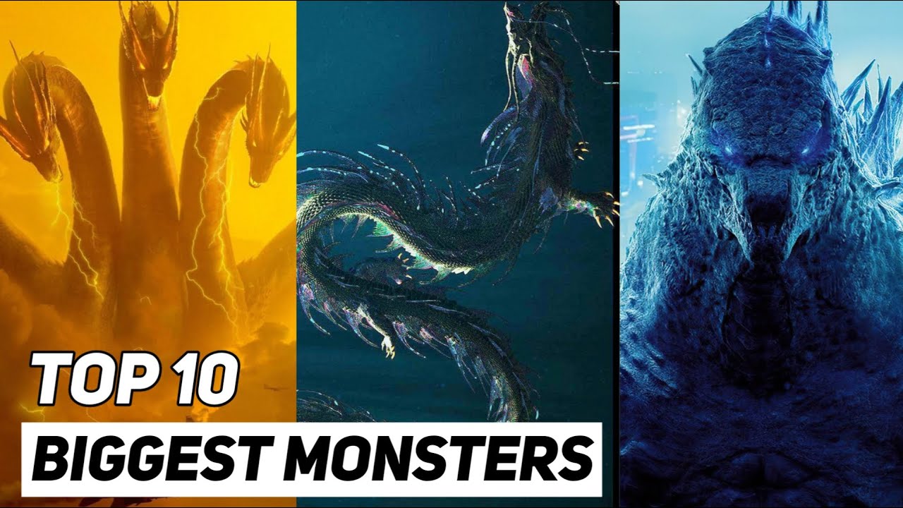 Top 10 Biggest Monsters In Monster verse | recap by Sachin - YouTube