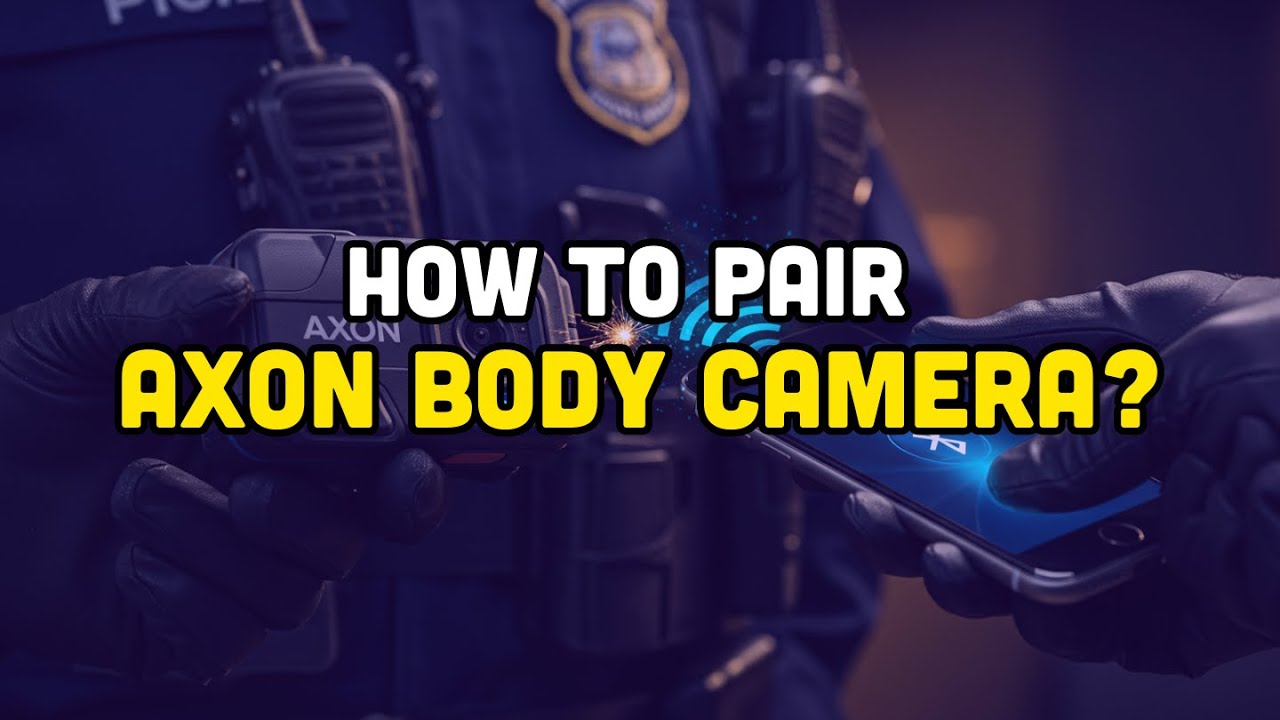 How to pair axon body camera? - YouTube