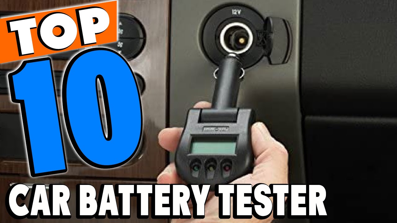 Top 10 Best Car Battery Testers Review in 2026 - YouTube