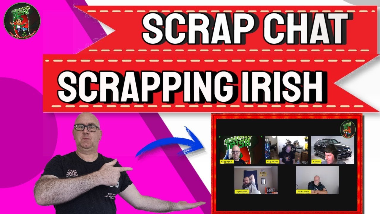 scrap chat with scrapping irish - YouTube