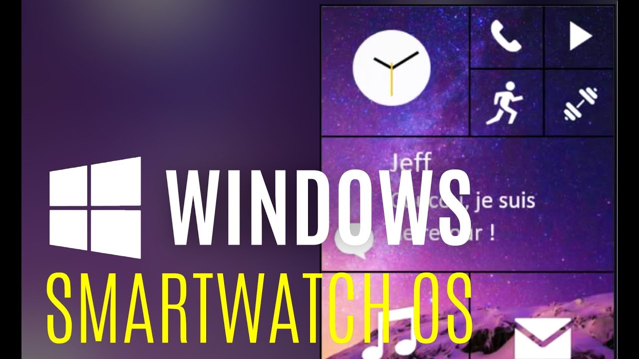 Smartwatch Windows OS Concept - YouTube