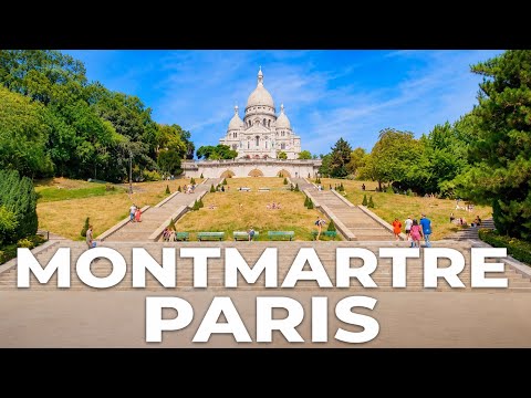 Paris in 4K 🇫🇷 Exploring the Stunning Sacré-Cœur Basilica |  Walking Tour