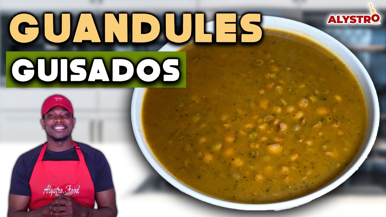 CÓMO HACER GUANDULES GUISADOS - PASO POR PASO ️ | ALYSTRO FOOD - YouTube