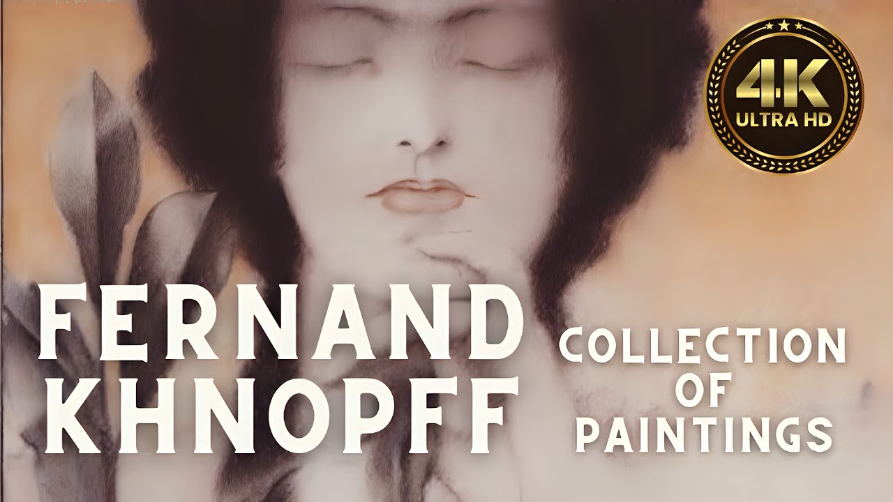 Fernand Khnopff: Stunning Collection of Paintings - YouTube