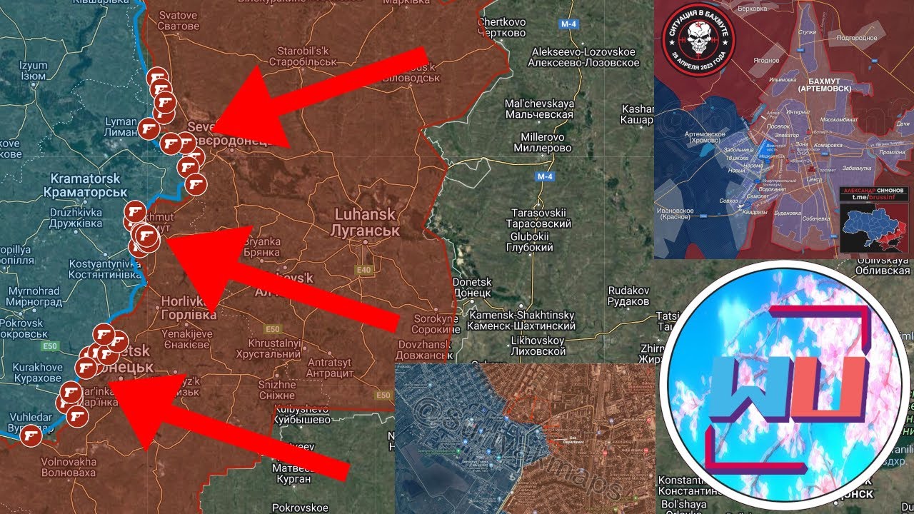 Bakhmut Endgame | Full Front In Depth Update 29/04/23 - YouTube