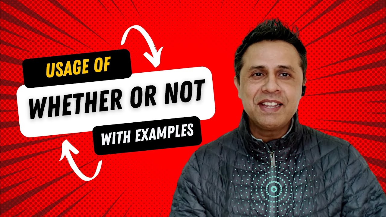 Whether or not explanation || Do you know how to use? - YouTube