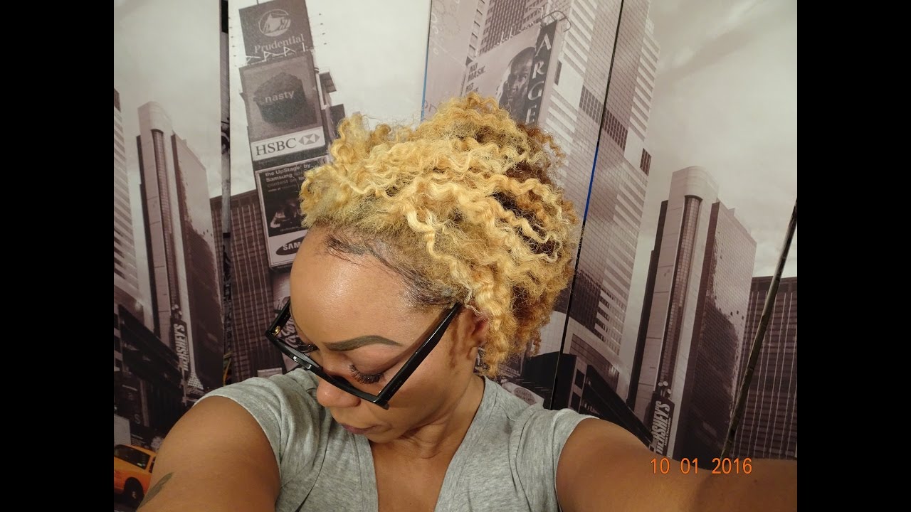 How to | stretch natural hair | braid out | afro hairstyle - YouTube