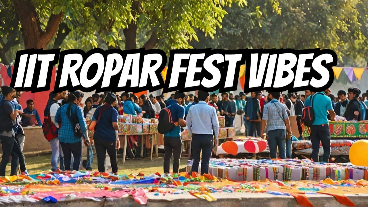 College Fest Preparation Video| IIT Ropar Campus Life| Annual Fest 2024 ...