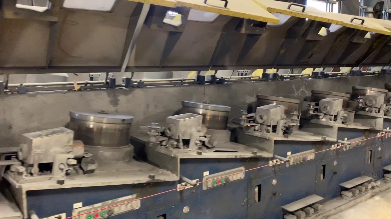 #99D-5341 Morgan Koch 14 Block Wire Drawing Machine - YouTube