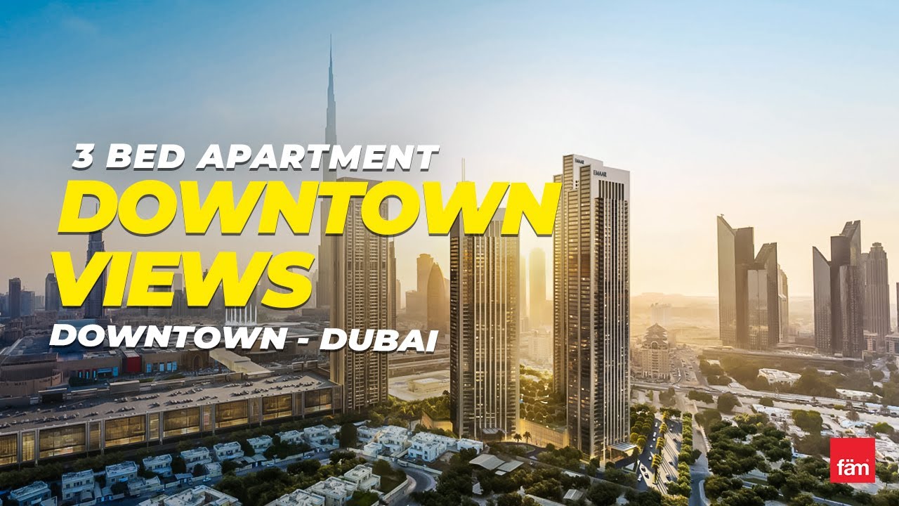 Stunning 3 Bed Apartment in Downtown Views 2 Tower 2, Downtown - Dubai ...