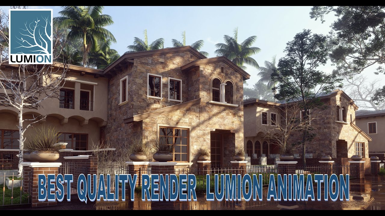 BEST QUALITY RENDER IN LUMION 12 - YouTube