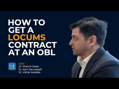 How to Get a Locums Contract at an OBL | BackTable Clips - YouTube