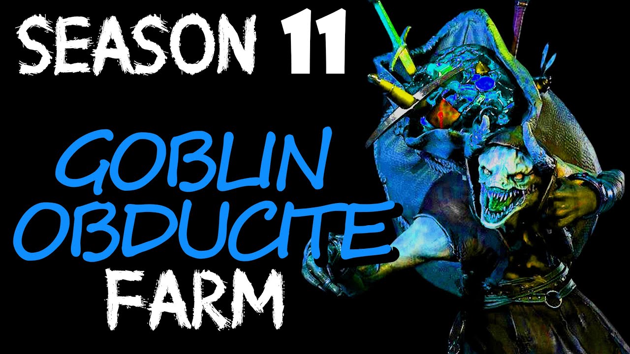 Crazy New Goblin Obducite Farm - Season 11 - Diablo 4 - YouTube