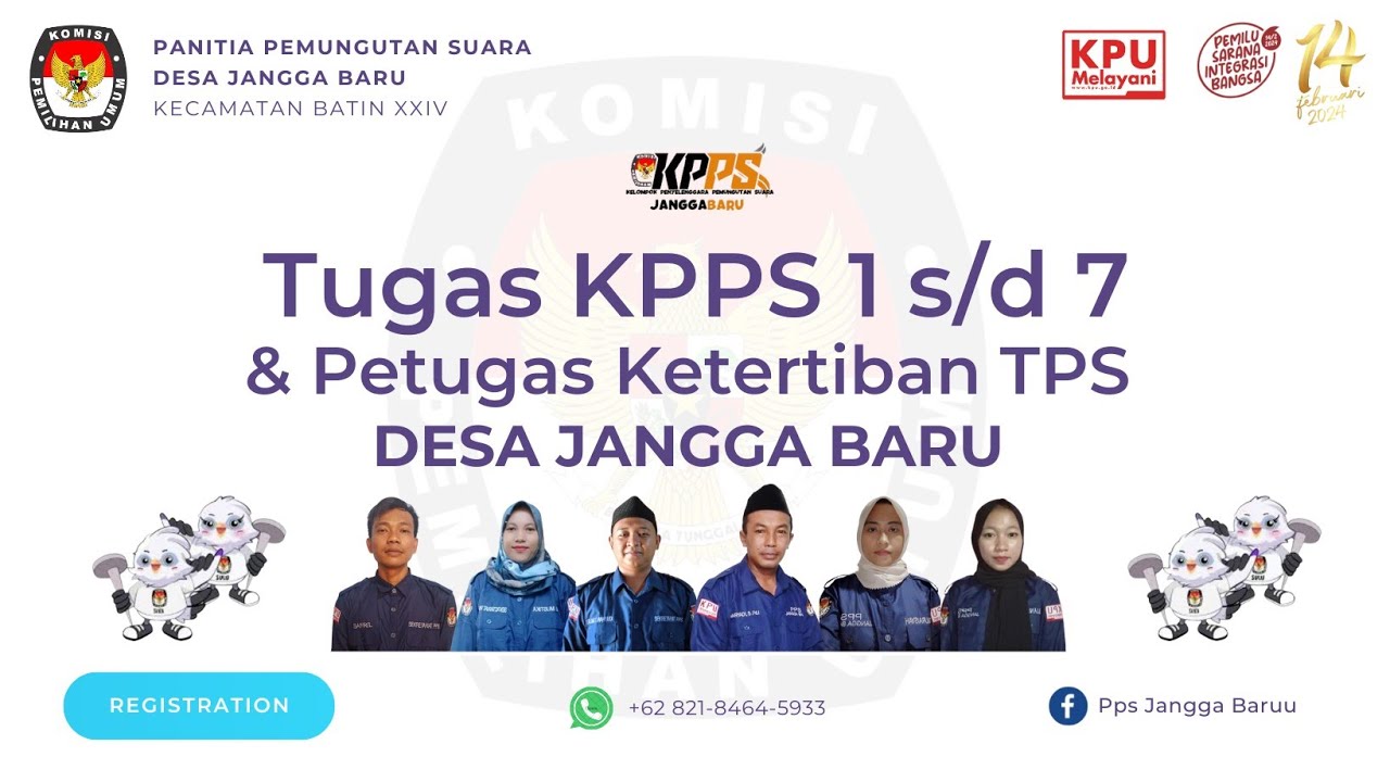 TUGAS KPPS 1 s/d 7 Pada Pemungutan Suara dan Petugas Ketertiban TPS ...