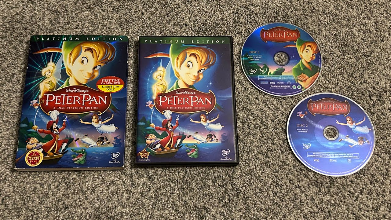 Peter Pan 2007 2-Disc Platinum Edition DVD Overview - YouTube