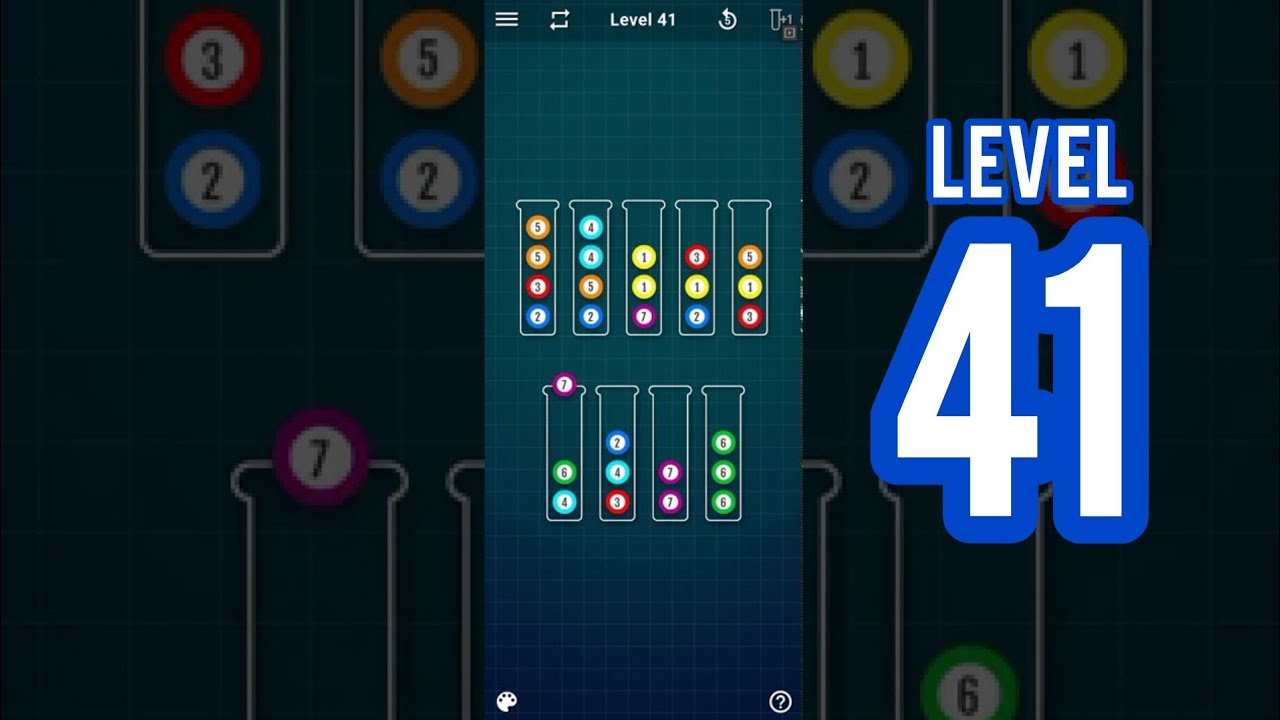 Ball Sort Puzzle Level 41 Gameplay - YouTube