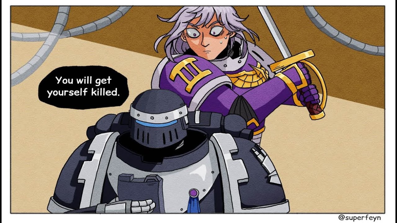 APRIL FOOLS ? - A WARHAMMER 40K COMIC DUB - YouTube