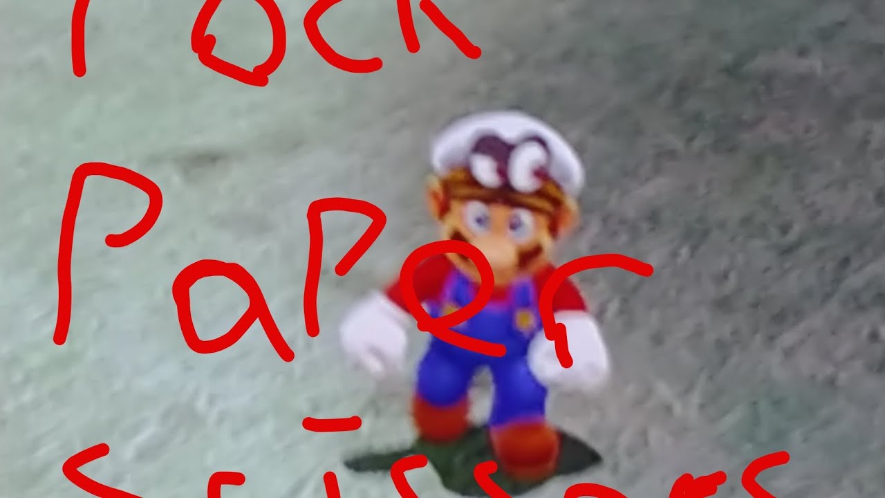rock-paper-scissors Mario Odyssey challenge - YouTube
