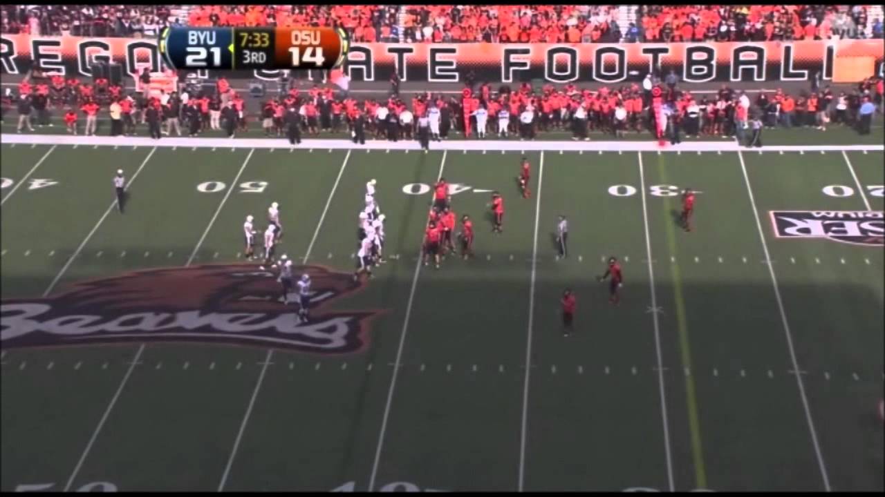 BYU vs Oregon State 2011 Highlights - YouTube