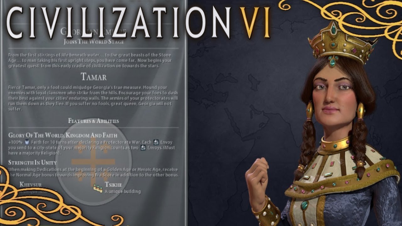 Hi Georgia! ~ Civilization VI Gathering Storm - YouTube