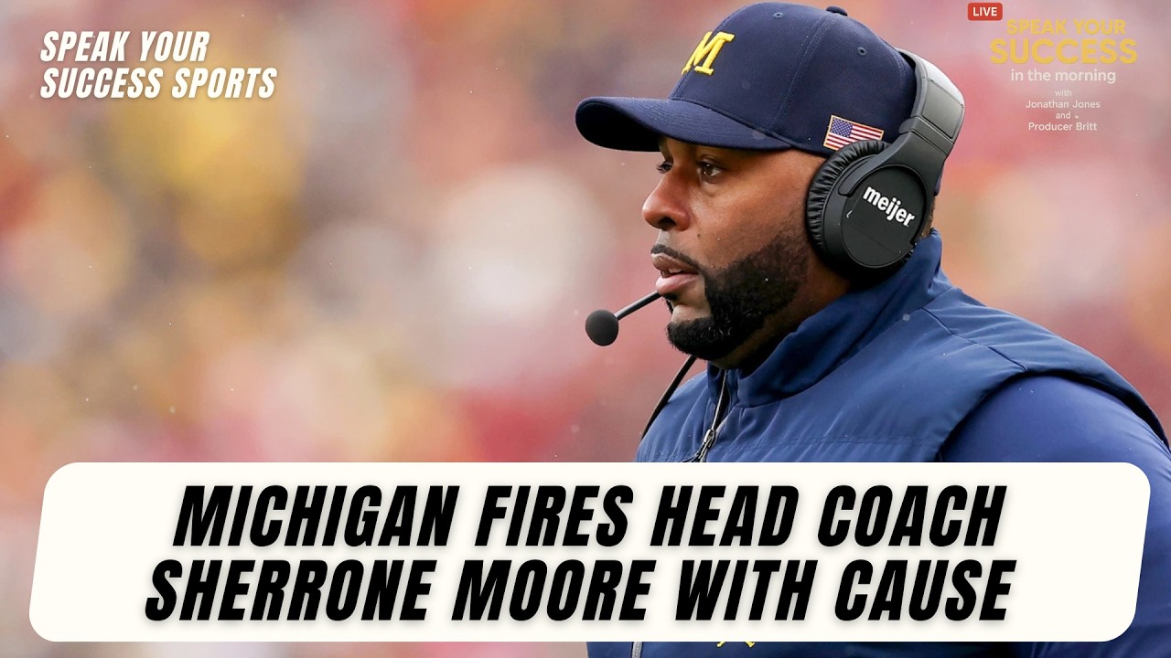 Michigan Fires Head Coach Sherrone Moore with Cause - YouTube